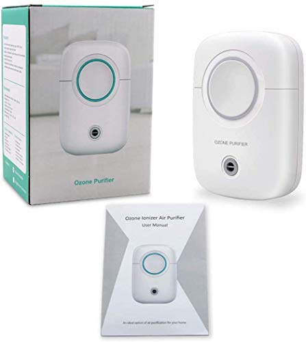 Plug-in Air Cleaning for Home, Ozone Removes Odor, Portable and Compact, for Bedroom, Office, Kitchen and Bathroom (White)