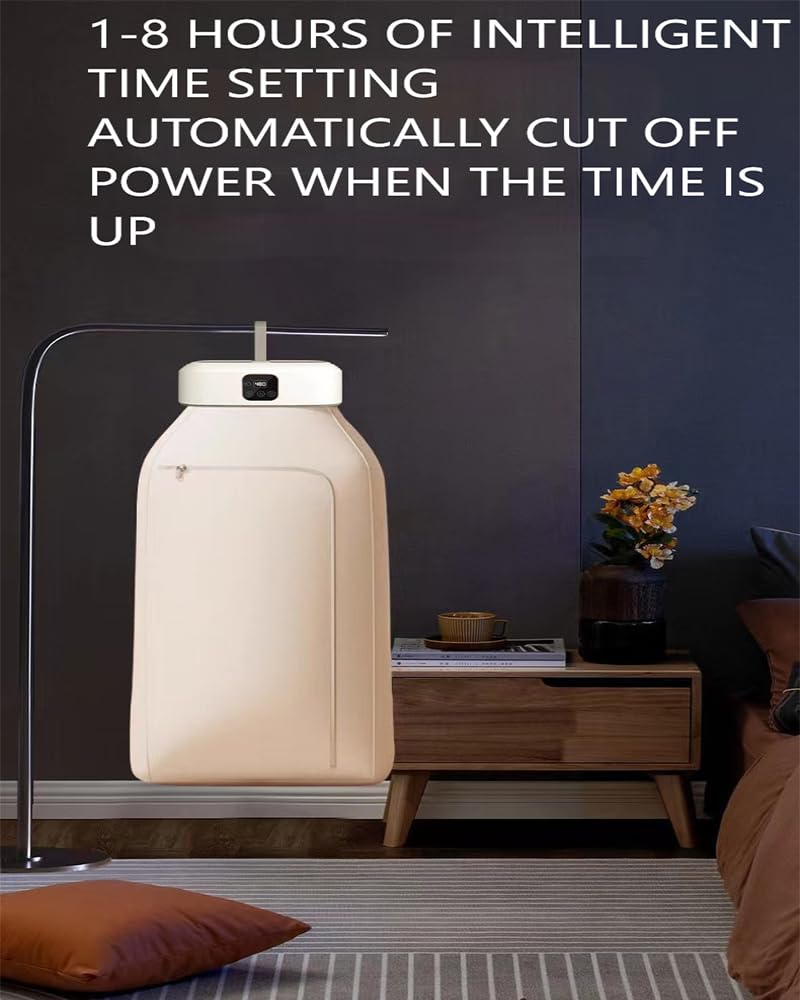 Portable Clothes Dryer,Mini Clothing Care Machine With Remote Control,Quick And Easy-To-Use Small Dryer,Suitable For Small Spaces, Apartments, RVs, And Dormitories,Carrying Clothes Drying Bags