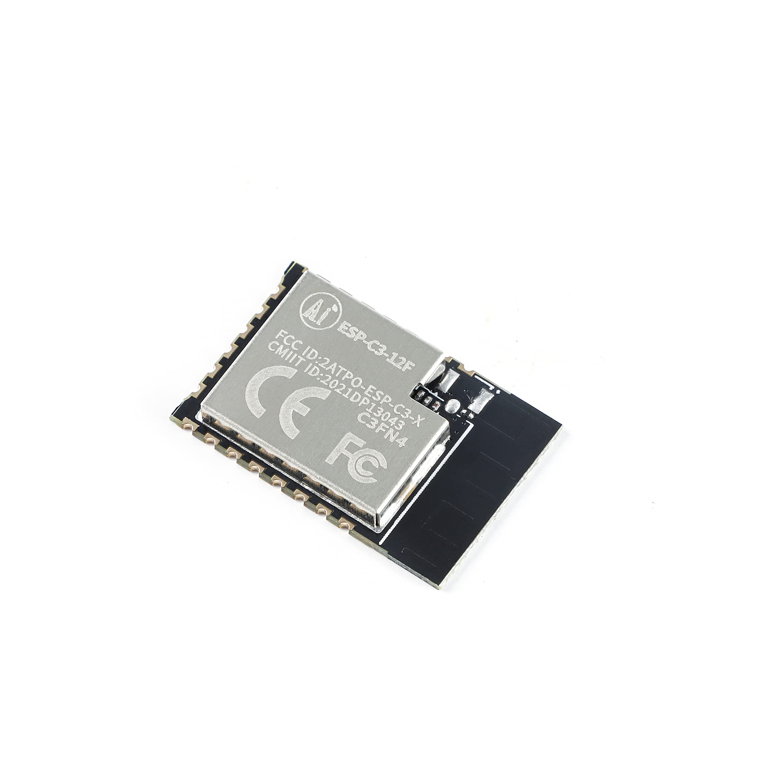 JESSINIE 5Pcs ESP-C3-12F WiFi Bluetooth Wireless Module ESP-C3 Wireless Transceiver Network Module Board Wireless Communication UART PWM SPI I2S I2C Peripheral Interfaces