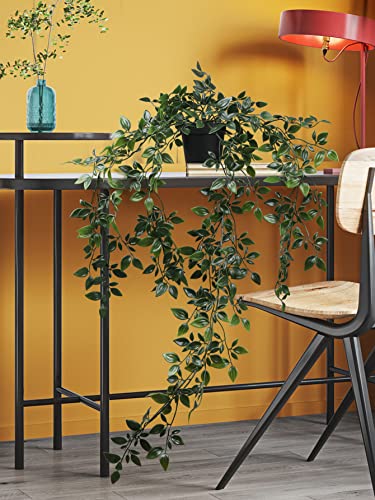 TOTOGA Artificial Hanging Plants 3 Pack Fake Potted Plants for Wall Home Room Office Indoor Decor