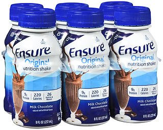 Ensure Original Nutrition Shakes Milk Chocolate, 24-8 oz, Pack of 4