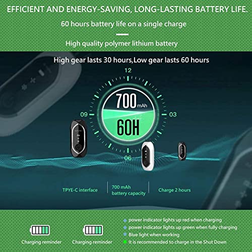 Yaindhi Wearable Air Purifier Necklace,Portable Mini Air Ionizer,for Car,Airplane,Office,Bedroom and Travel,home 2 gears (black)