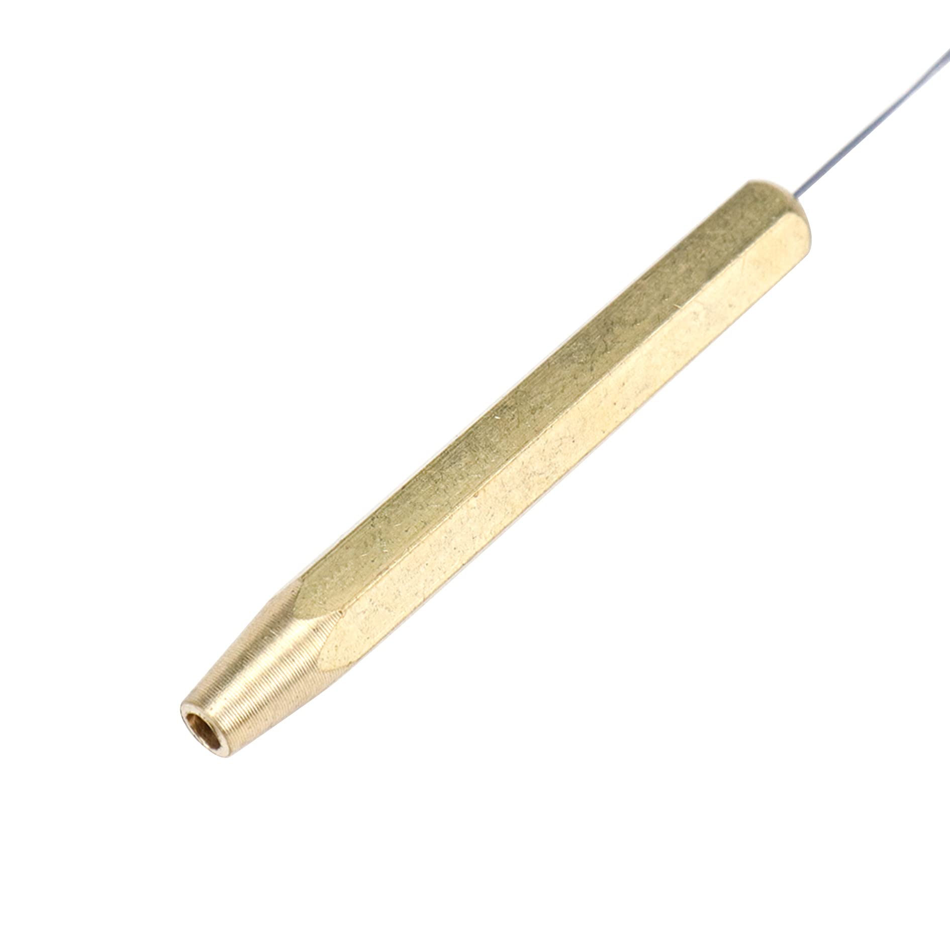 HNGSON Fly Tying Tools Wire Threader 5.3 inch Length Hackle Plier Bait Threader Tool