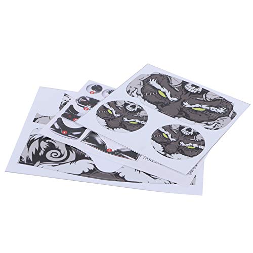 GOWENIC VR Glasses Stickers, PVC VR Glasses Controller Headset Protective Stickers, Skin Cover Set, Protect Equipment, for Oculus Quest 2
