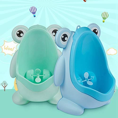 Misaso Baby Boy Urinal Infant Toddler Wall-Mounted Potty Stand Vertical Pee -Blue
