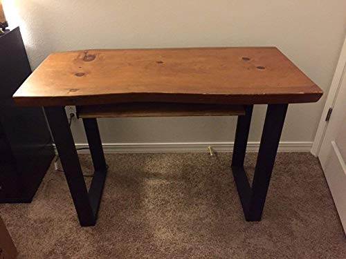Metal Table Legs, Rectangular Style - Any Size and Color
