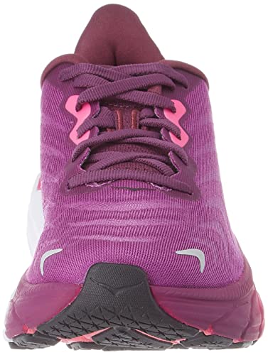 HOKA ONE ONE Women's Running Shoes, Grape Wine Beautyberry, 7