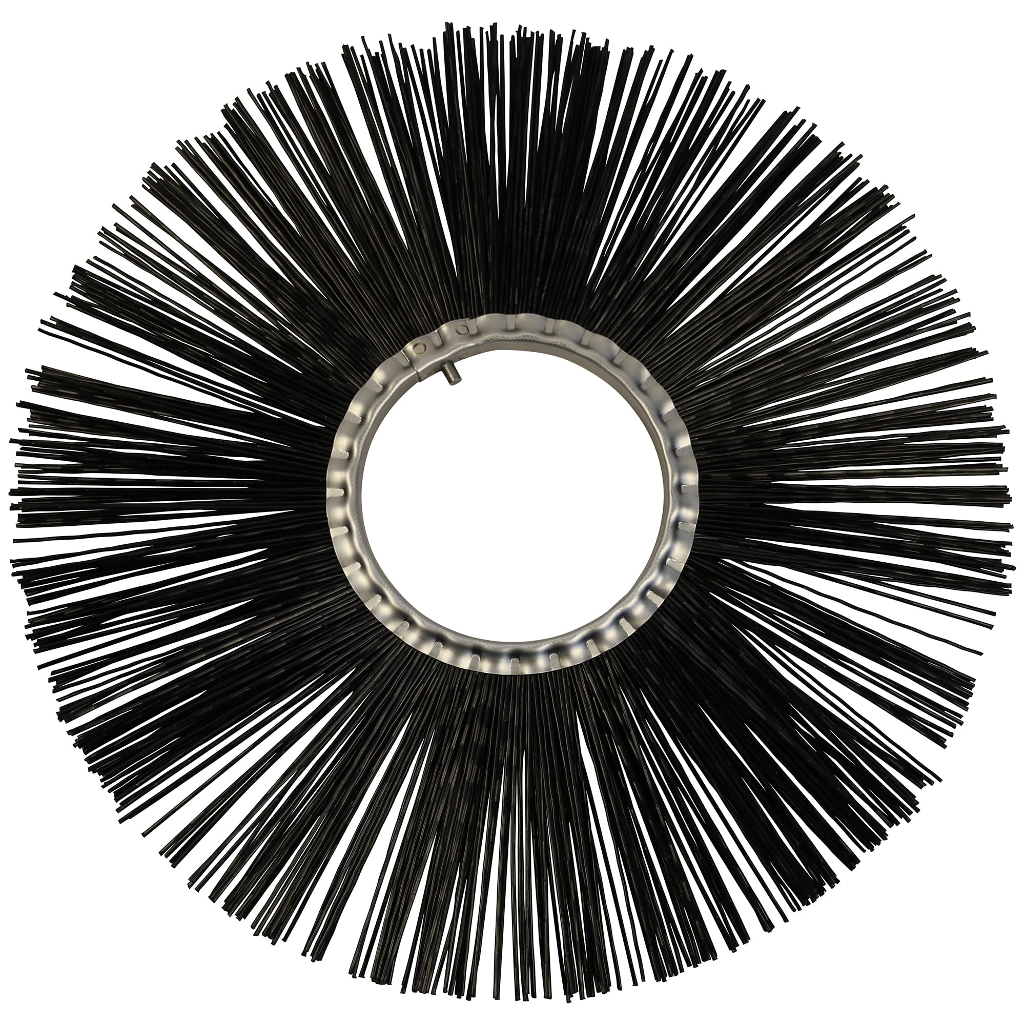MB Replacement Brush for Bobcat 72 Inch Bucket Sweeper Refill Kit 21 x 6 3-8 Inch Convoluted Brush Sections (Poly)