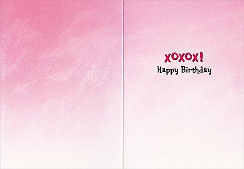 Penguin with Flower Bouquet - Avanti Birthday Card