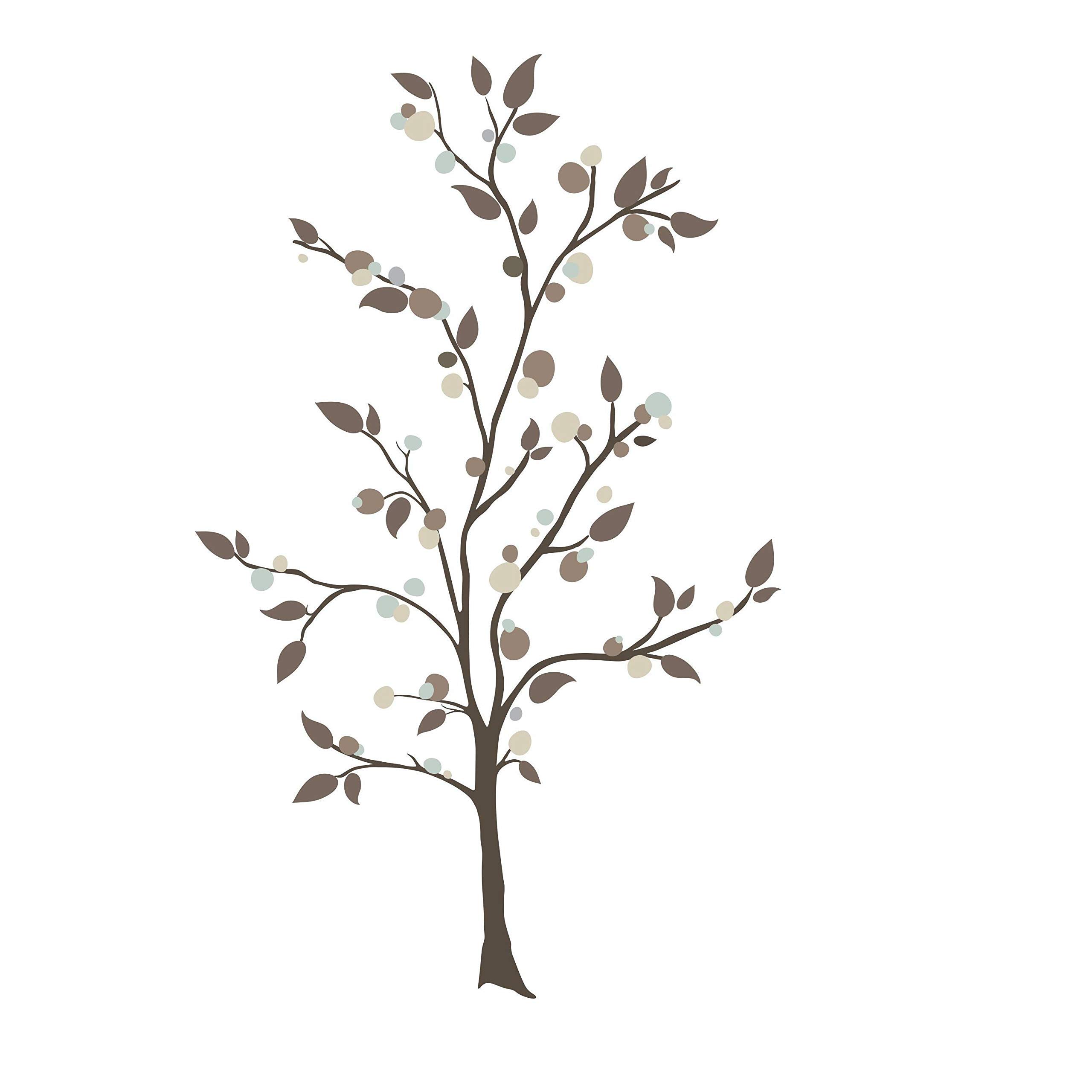 RoomMates RMK2365GM Mod Gray Tree Peel and Stick Giant Wall Decals