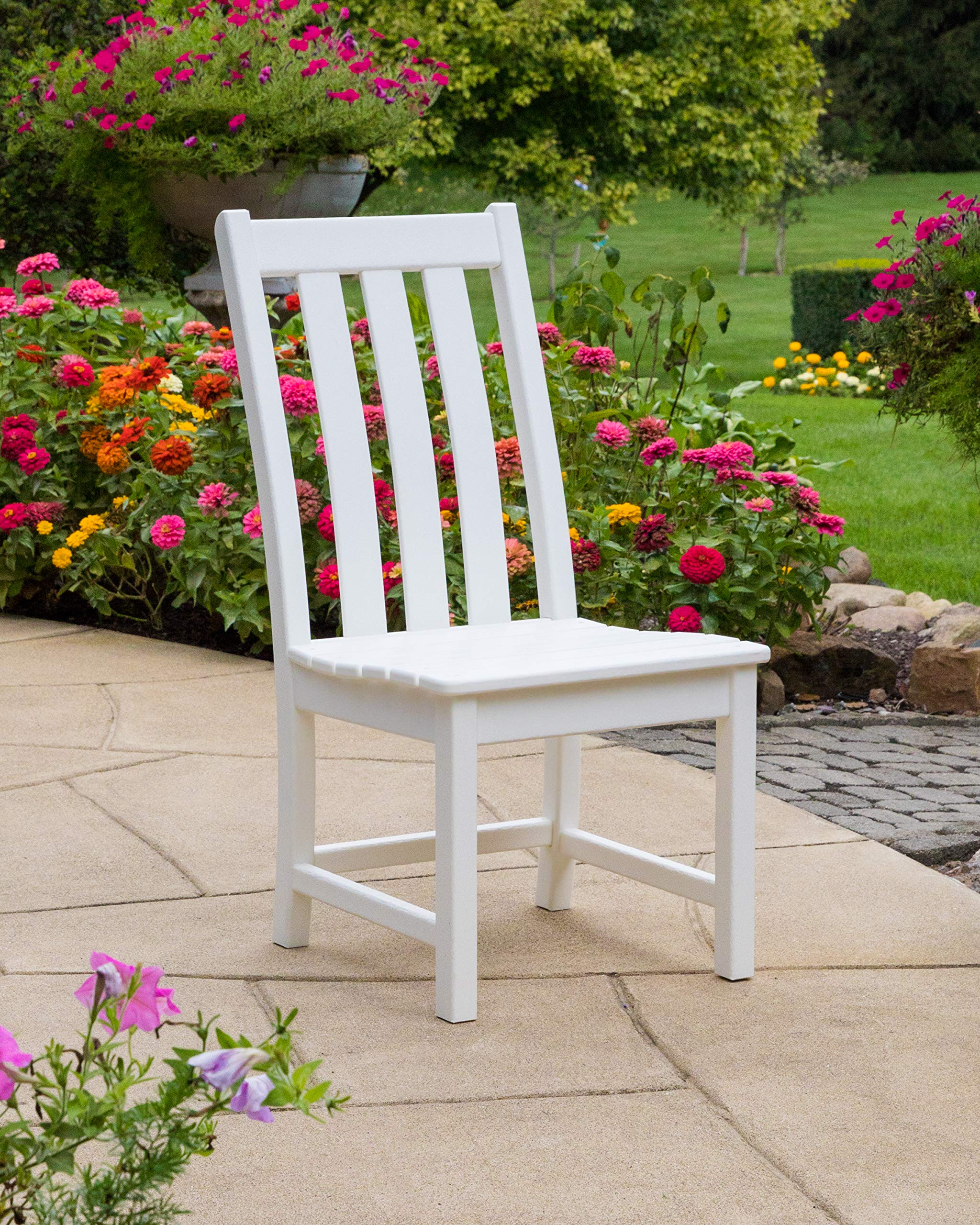 POLYWOOD® Vineyard Dining Side Chair (Black)