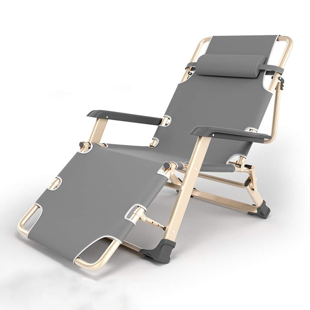 QYMLSH Lay Flat Beach Chair Sun Lounger Folding Zero Gravity Armchair Chairs Outdoor Adjustable Tanning Recliner Lounge Chairs for Deck Patio Beach Yard Sturdy Max Load 150KG with Adjustable Backrest