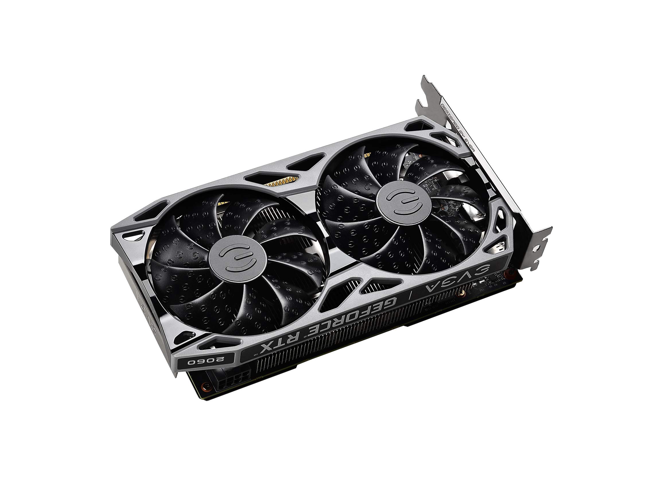 EVGA 06G-P4-2068-KR GeForce RTX 2060 KO Ultra Gaming, 6GB GDDR6, Dual Fans, Metal Backplate