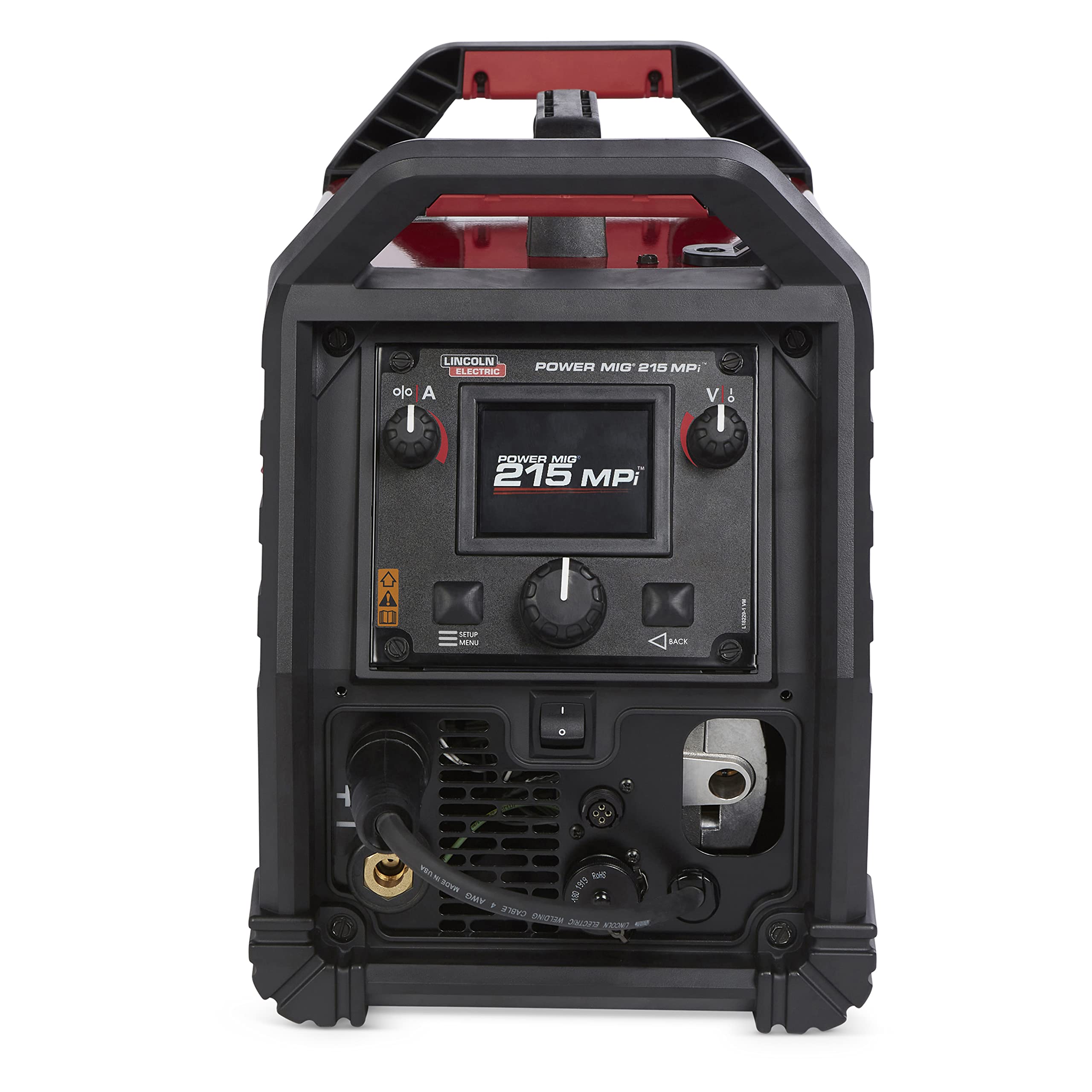 Lincoln Electric K4878-1 Power Mig 215 MPi Multi-Process Welder TIG One-Pak