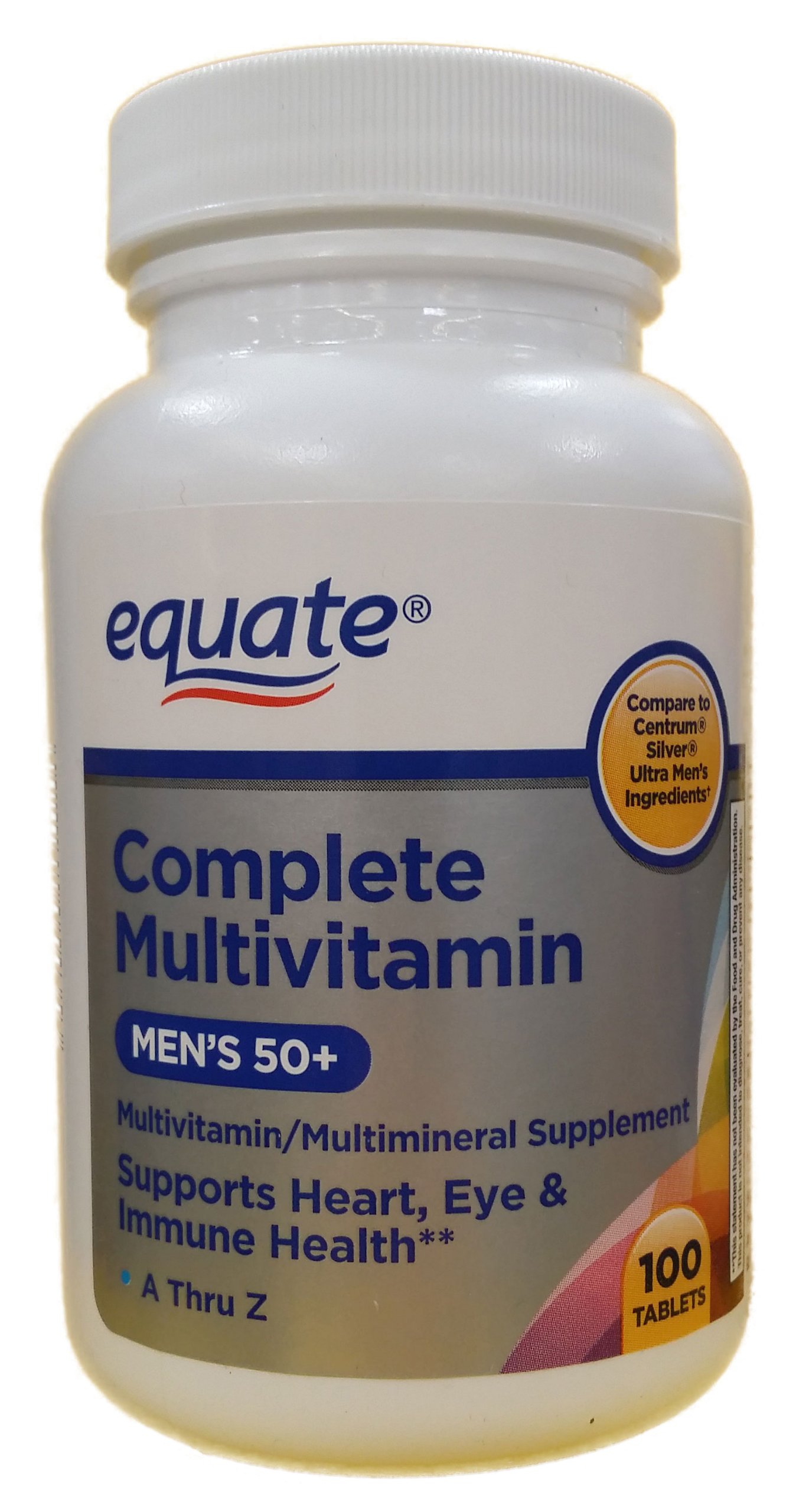 Equate - Complete Ultra Men's Health, 100 Tablets