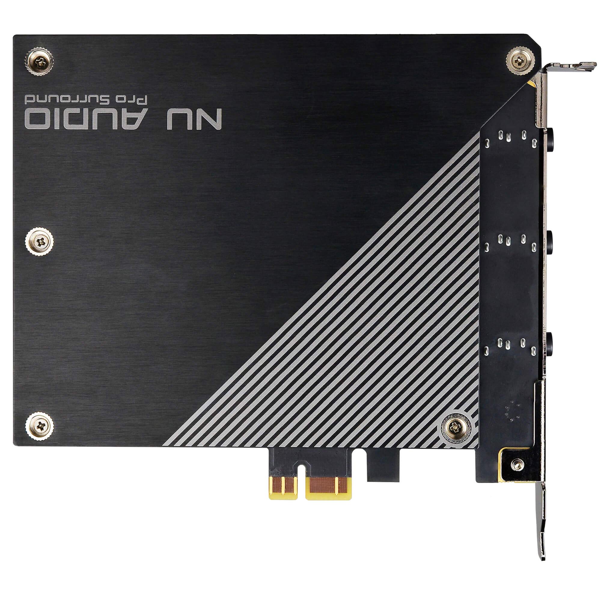 EVGA NU Audio Pro Surround (Add-On for NU Audio Pro, 7.1 Surround, Lifelike Audio, PCIe, Backplate, Designed with Audio Note, Requires NU Audio Pro), 712-P1-AN10-KR