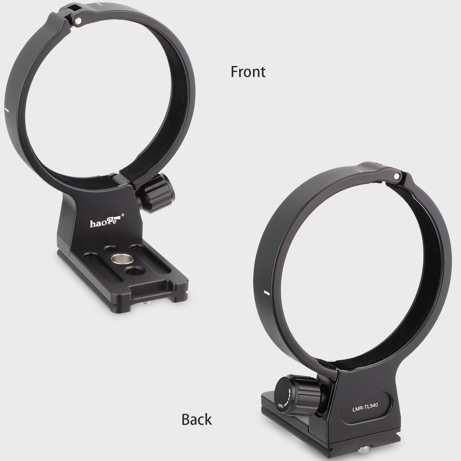 Haoge LMR-TL540 Lens Collar for Tamron 50-400mm A067,100-400mm f/4.5-6.3 Di VC USD A035 Lens Built-in Arca Type Quick Release Plate Replace Tamron A035TM