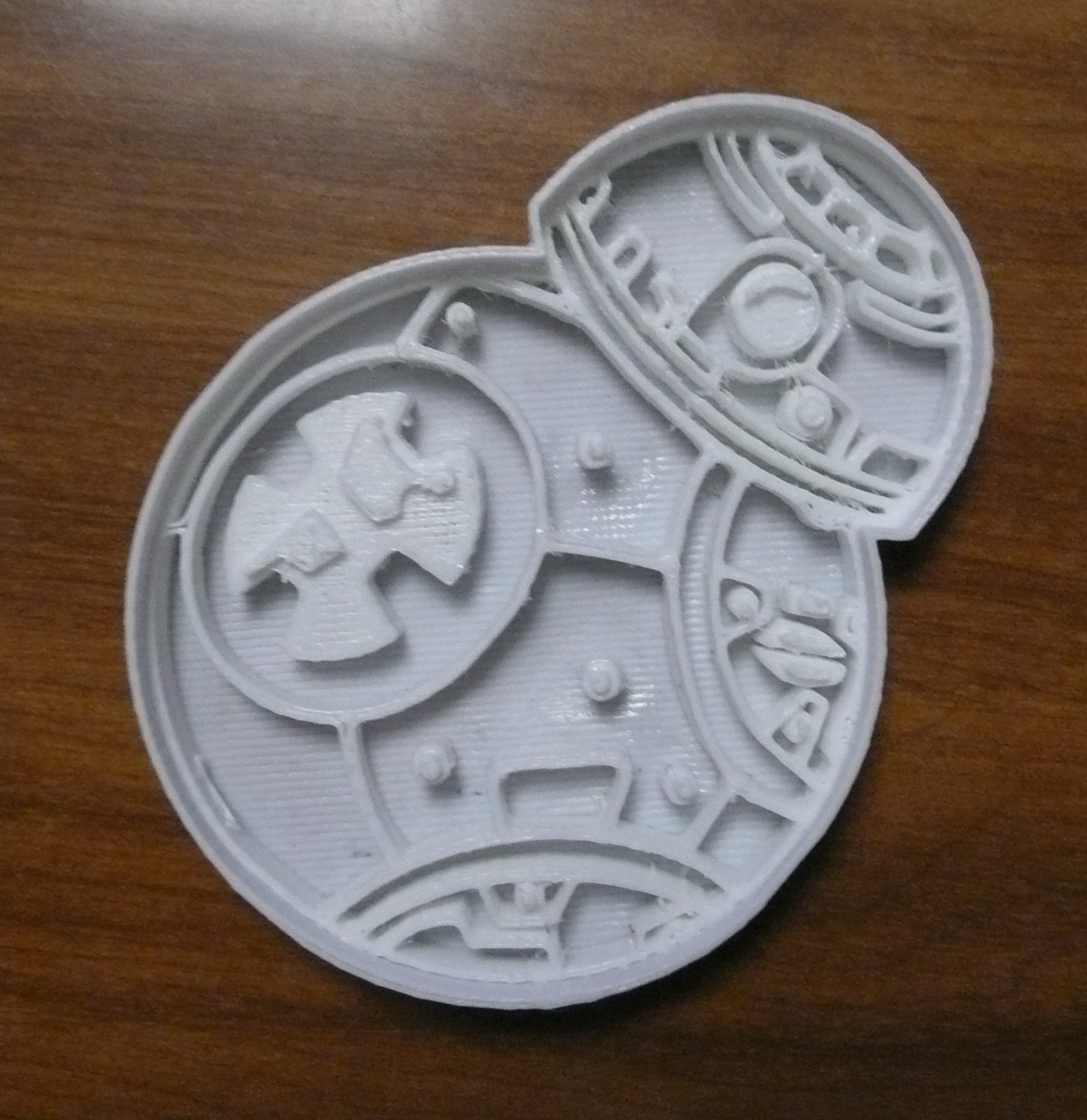 INSPIRED BY BB8 STAR WARS MOVIE THEME ROBOT DROID CHARACTER COOKIE CUTTER MADE IN USA PR462