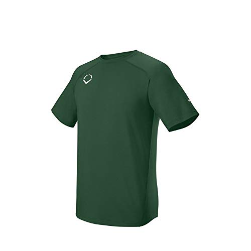EvoShield Adult Pro Team Training Tee, Dark Green - 2X
