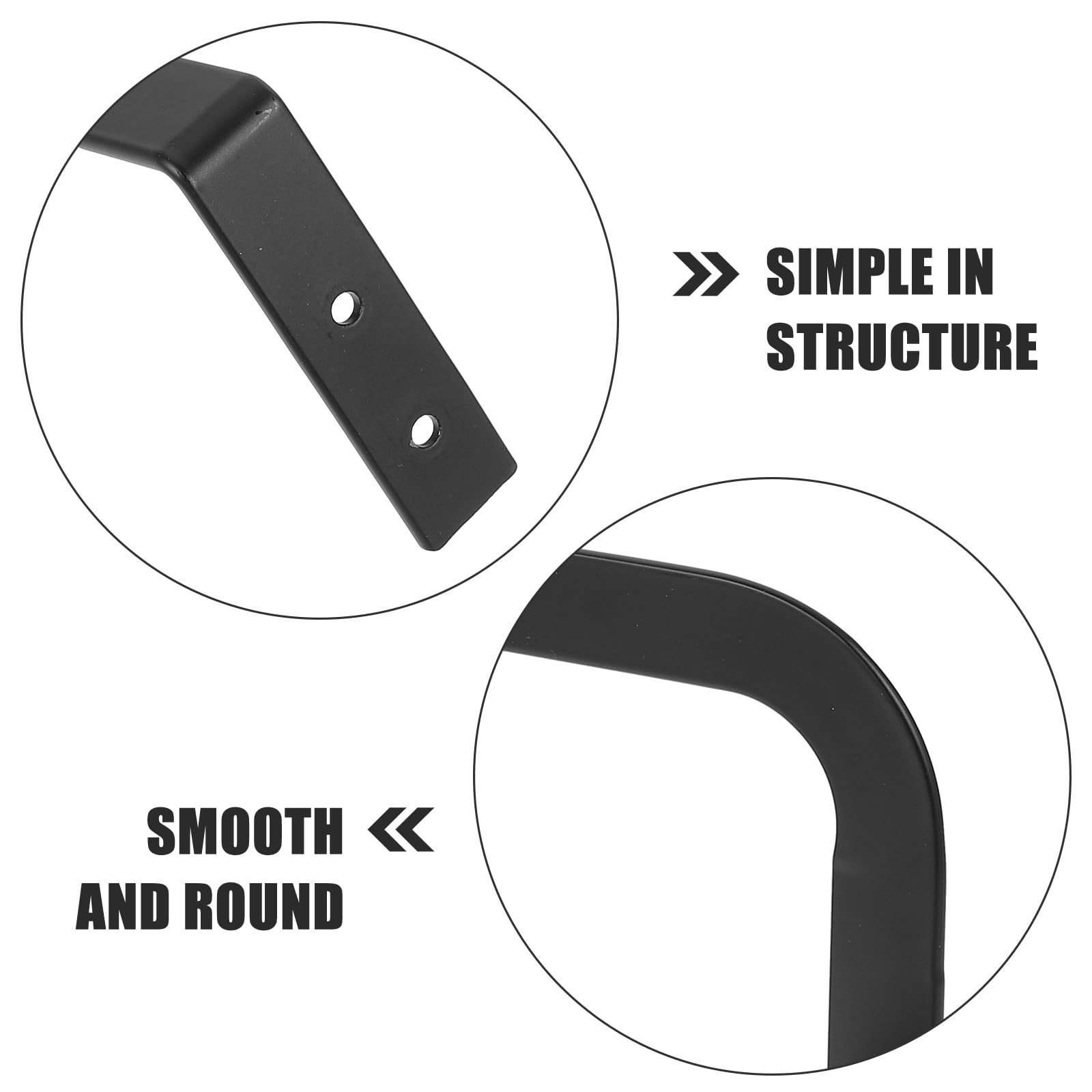 PRETYZOOM Non Mattress Retainer Bar for Full Bed Frames Metal Mattress Stabilizer Slide Stopper Prevents Mattress Sliding with Easy Installation Furniture Stoppers for Secure Sleep