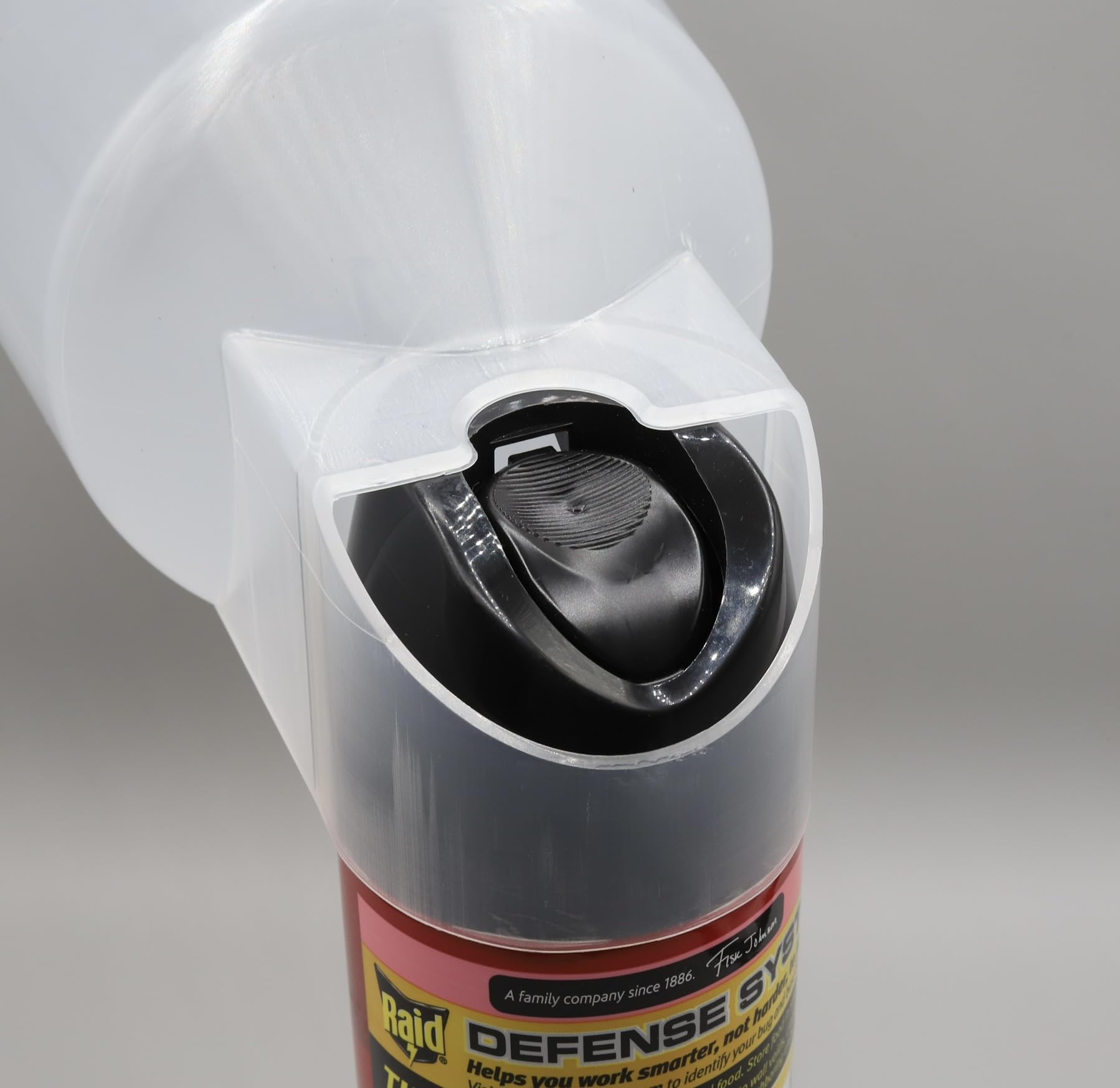 Trap'd - Large Plastic Cone Attachment for Bug Spray Cans, Helps Trap Roaches, Spiders, & Insects Reducing Overspray & Mess