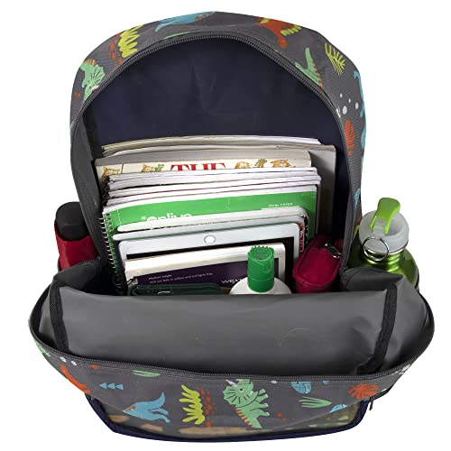 Trail maker Picture Changing Lenticular Dinosaur Backpack for Boys – Elementary and Middle School Hologram Backpack (Dinos 4)