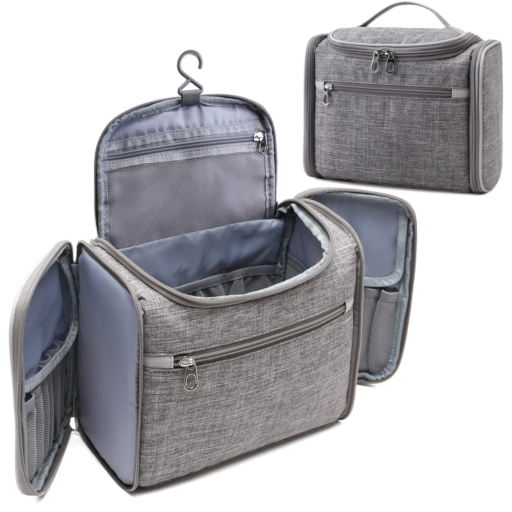 Water Resistant Shower-Caddy-Portable,Large College Dorm-Room-Essentials for Girls Students,Travel-Shower-Bag Bathroom Organizer,Toiletry-Bag Makeup Organizer Bag Christmas Travel Gifts for Women Men