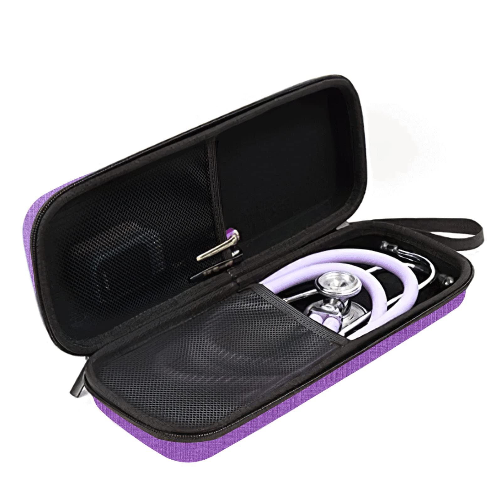 Personalized Stethoscope Case Custom Name Lightweight Hard Travel Case Organizer with Mesh Pocket for Nurse Accessories Customized Nurses Week Gift for Nurse Doctor Medical Assistant