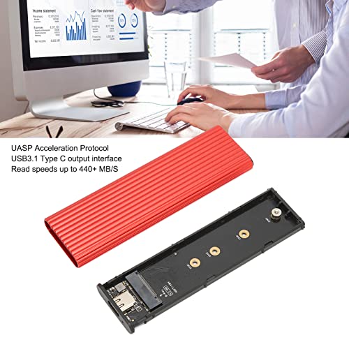 M.2 SSD Enclosure, Tool Free Installation SSD Enclosure for Office for Home