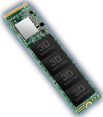Transcend 250GB MTE115S NVMe Internal SSD - Gen3 x4 PCIe M.2 2280, Up to 3,200MB/s - TS250GMTE115S