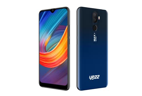 Yezz Max 2 Ultra | 2022 | 2/32GB | 13MP Camera + AI Lens | Unlocked smarpthone | 1 Year Warranty in The U.S. (Midnight Blue)