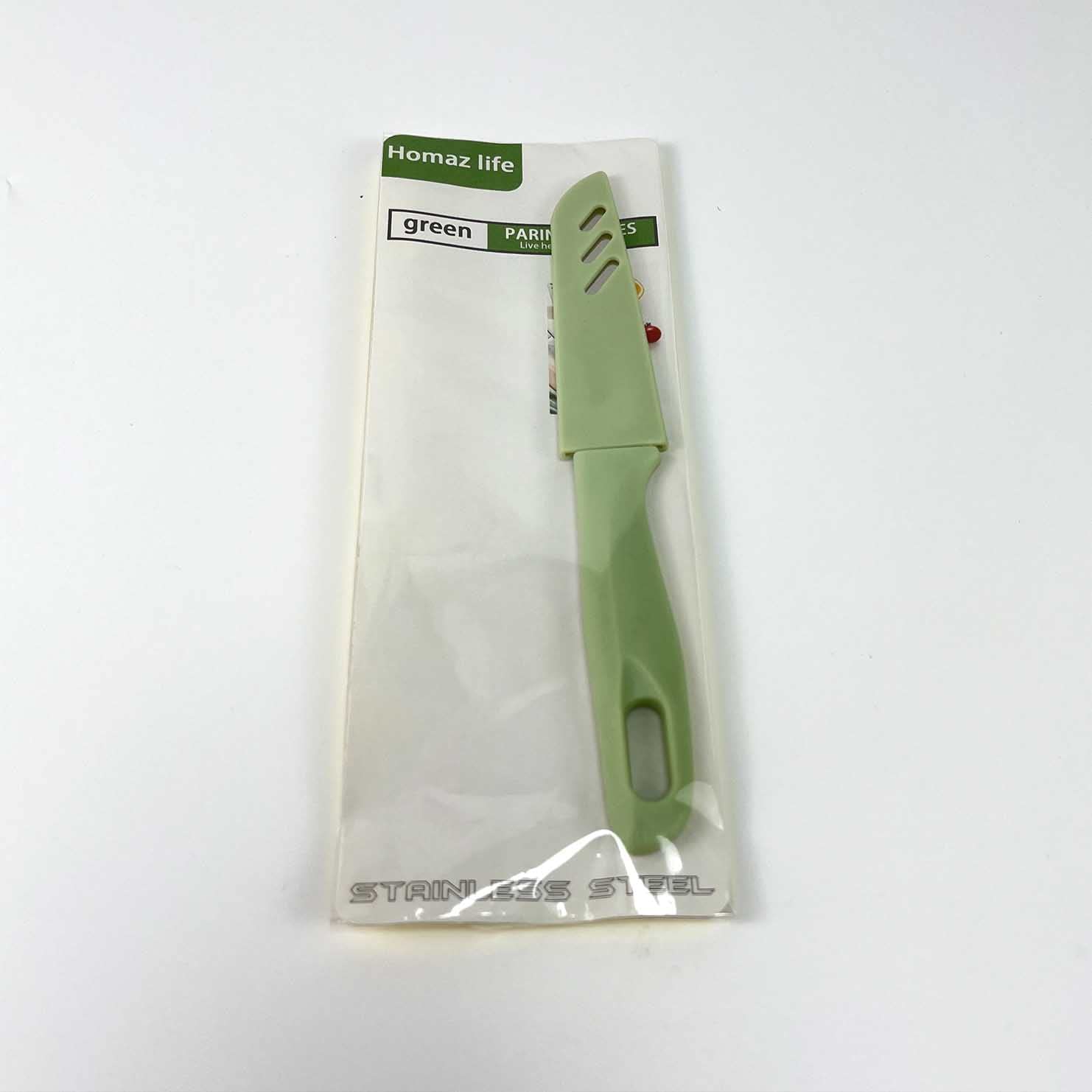 Homaz life Paring knives, 4 Inch Peeling Knife, Fruit and Vegetable Knife, Ultra Sharp Kitchen Knives, PP Plastic Handle