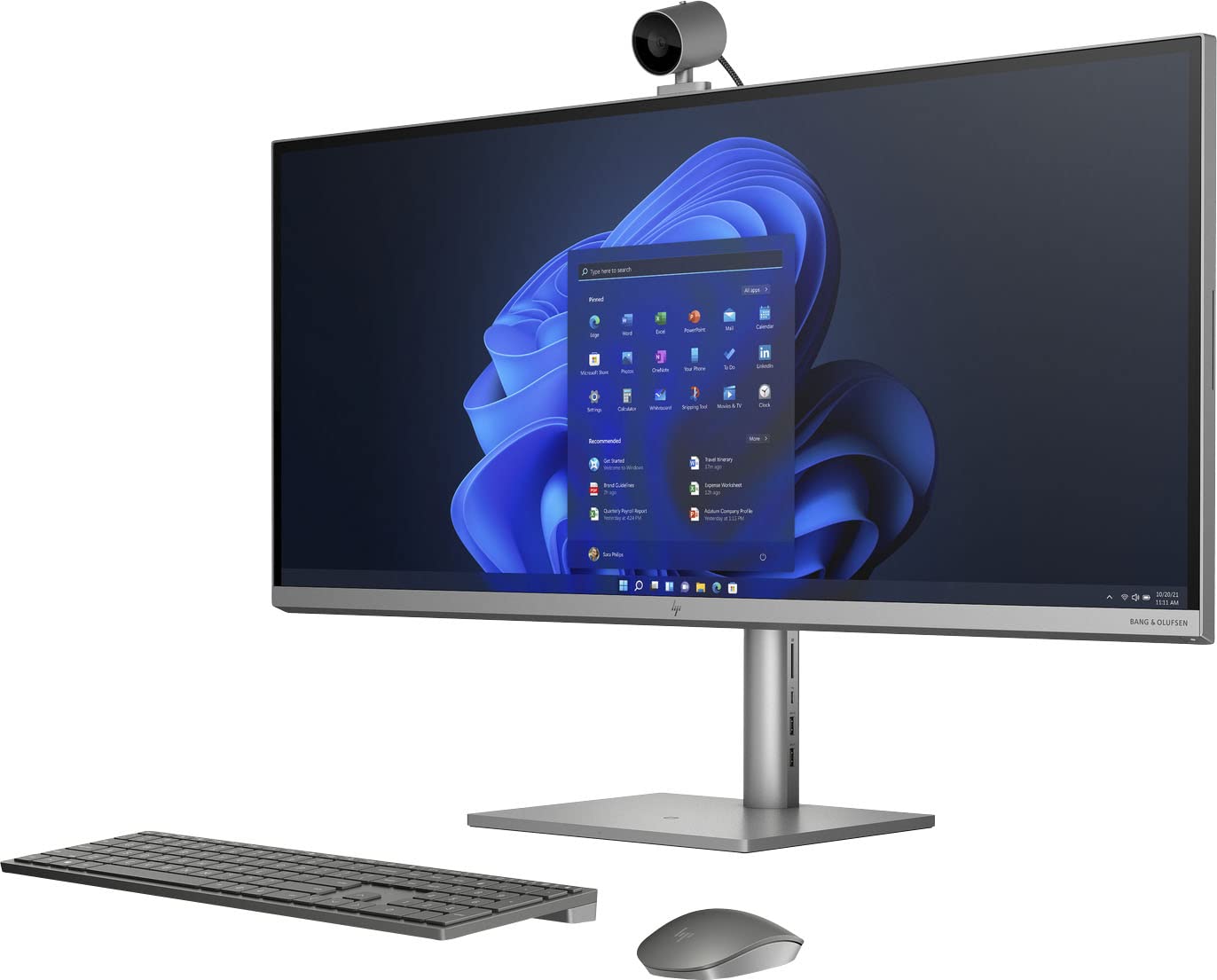 HP Envy 34 Desktop 1TB SSD 128GB RAM Extreme (Intel Core i9-11900K Processor Turbo Boost to 5.30GHz, 128 GB RAM, 1 TB SSD, 34" 5K WUHD (5120 x 2160), Win 11) PC Computer All-in-One