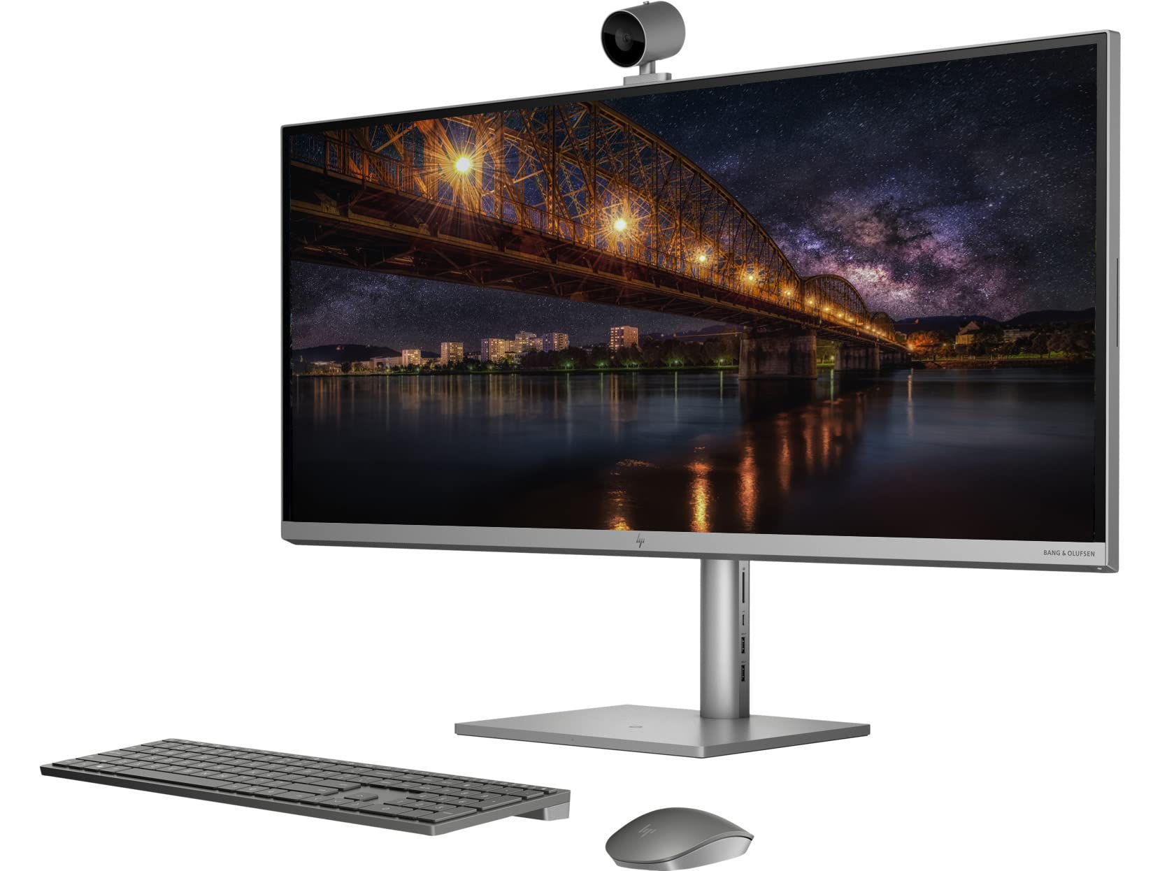 HP Envy All-in-One Desktop, 34" WUHD (5120 x 2160) 500nits Display, Intel Core i7-11700 Processor, NVIDIA GeForce GTX 1650, 16GB RAM, 512GB SSD, Webcam, Wireless Keyboard & Mouse, Windows 11 Home