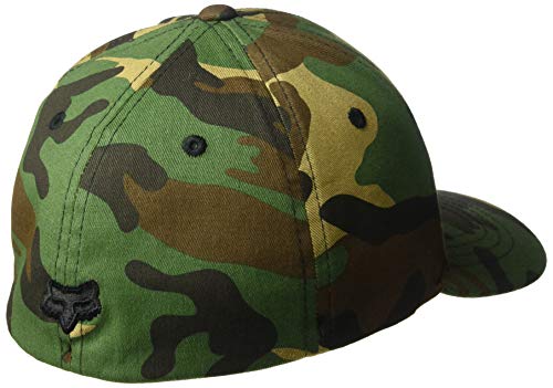 Fox Racing Boys Legacy Flexfit Hat Baseball Cap, Camo, Medium US