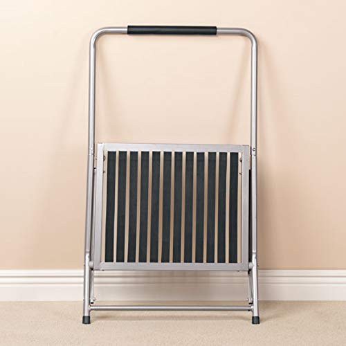 LivingSURE Extra Wide Step Stool with Handle, 20β x 15.6β x 38.4β