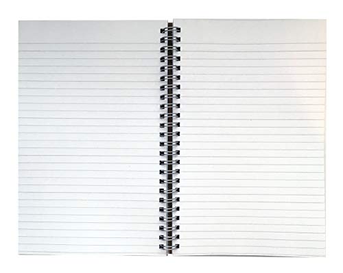 Spiral Notebook for Kids – 80-Page College Ruled Composition Notebook – 5.5 x 8.5 Inch Children’s Cute Notebook – 9 Colorful Designs – Ideal for Writing, Notes, Journal – Made in the USA (Sea)