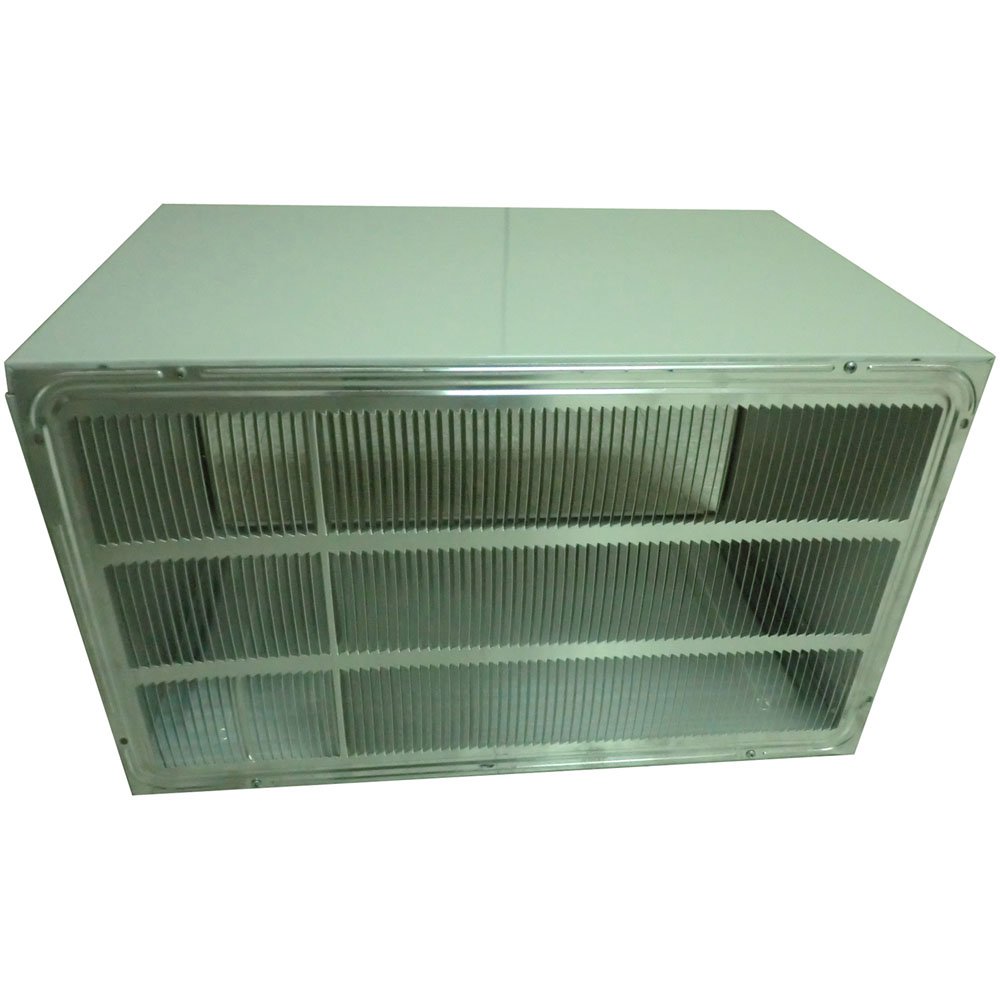 LG Wall Sleeve and Stamped Aluminum Rear Grille for Wall Mounted AC Unit, Durable and Weather-Resistant Insulation Accessories for AC Wall Unit Installation, 16.7"H x 25.8"W x 15.5"L