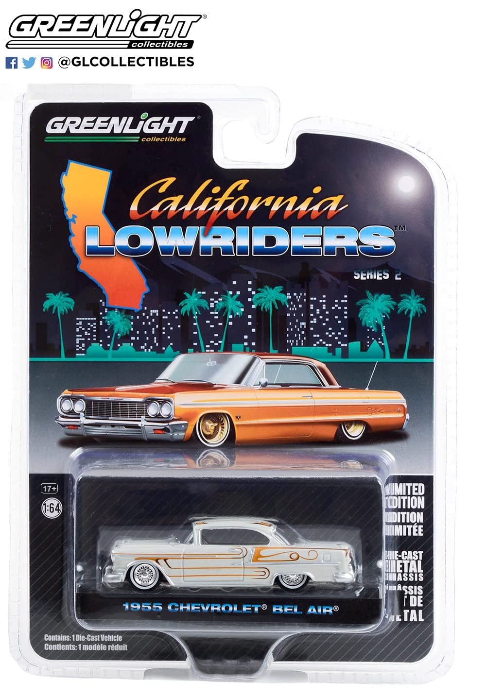 Greenlight 63030 Complete Set of Six (6) California Low Riders Series 2 Diecast Models 1:64 Scale