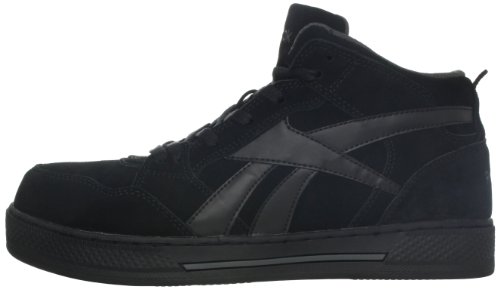 Reebok mens Dayod Safety Toe Skateboard Work Industrial Construction Shoe, Black, 12 US