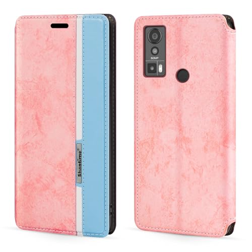 for BLU S91 Pro Case, Fashion Multicolor Magnetic Closure Leather Flip Case Cover with Card Holder for BLU S91 Pro (6.5ā)