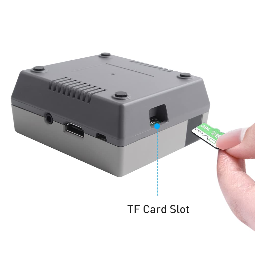 GeeekPi Case for Raspberry Pi 3B+, Pi Case with Fan, Retro Gaming Nes3Pi Case with Cooling Fan, Pi Heatsinks for Raspberry Pi 2B/3B/3B+