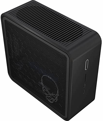 Intel NUC BXNUC9i5QNX1 Home & Business Mini Desktop i5-9300H 4-Core, 64GB RAM, 2x4TB PCIe SSD RAID 1 (4TB), UHD 630, WiFi, Bluetooth, HDMI, USB 3.1, SD Card, Black, Win 11 Pro