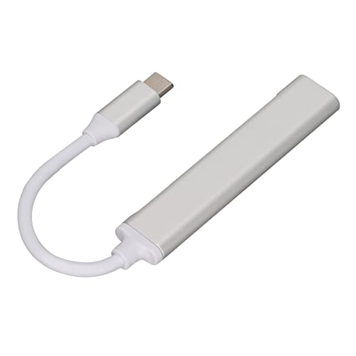USB C Hub, 4 in 1 USB Docking Station for Printer for Keyboard for Tablet(Silver)