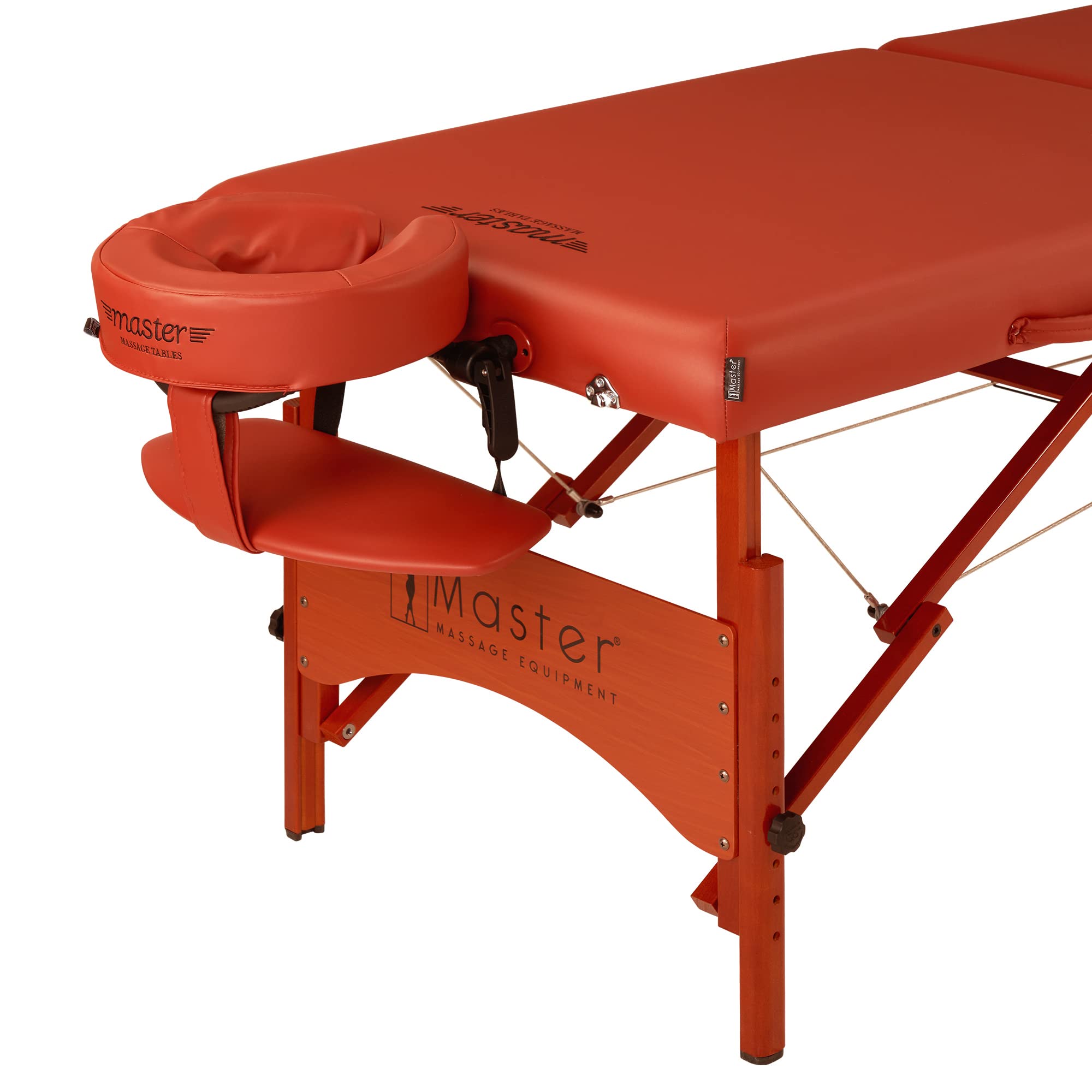 Master Massage Fairlane Sport Size Portable Massage Table, 25 Inch- Lightweight and Supportive- Bonus Accessories Included- Tattoo Bed, Lash Table (25 inch with Ambient Light)