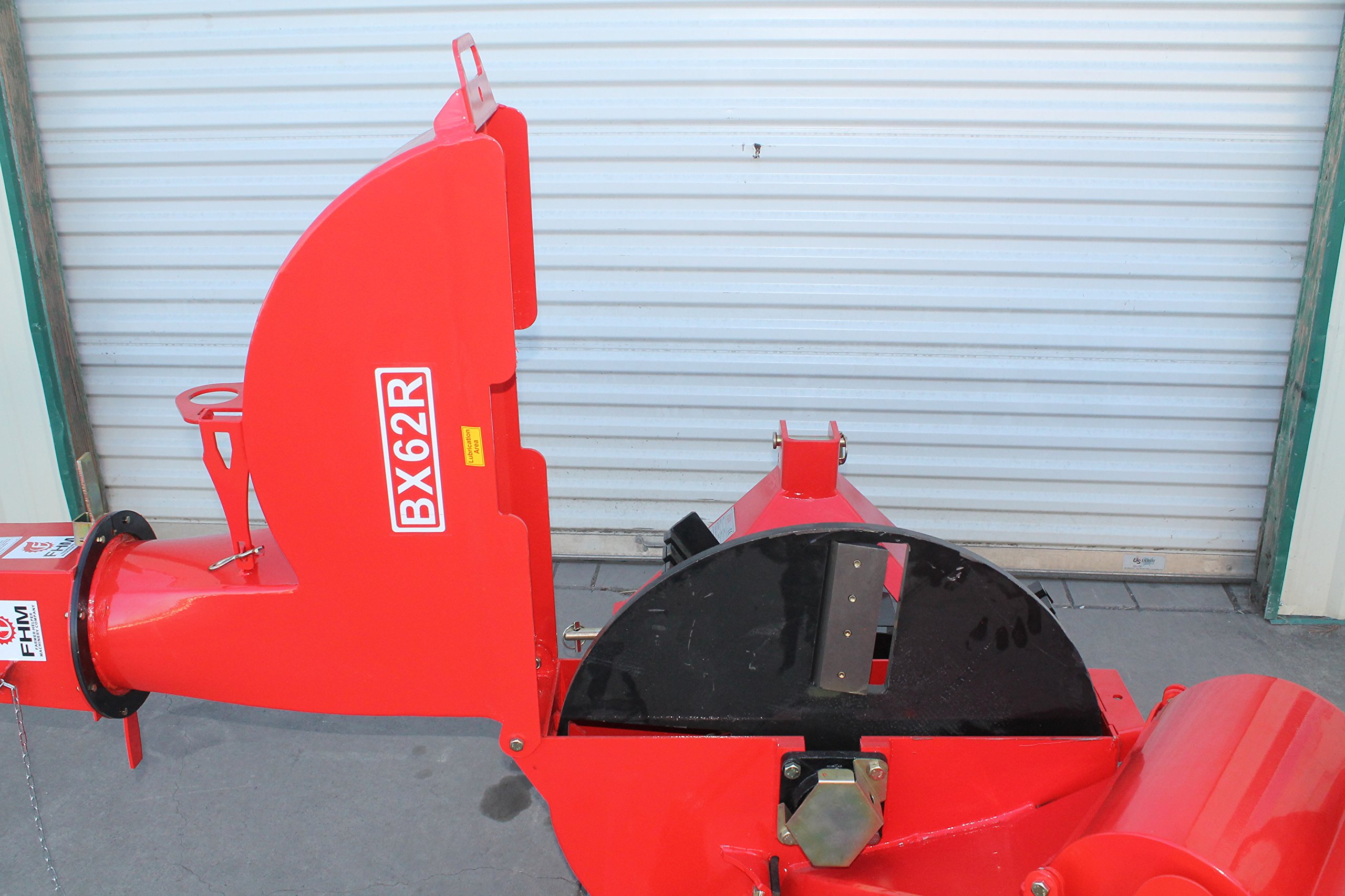 Farmer Helper Wood Chipper 6" Dia. Hydraulc Feed Cat.I&II 3pt 35HP+ Rated (BX62) Requires a Tractor. Not a standalone Unit.