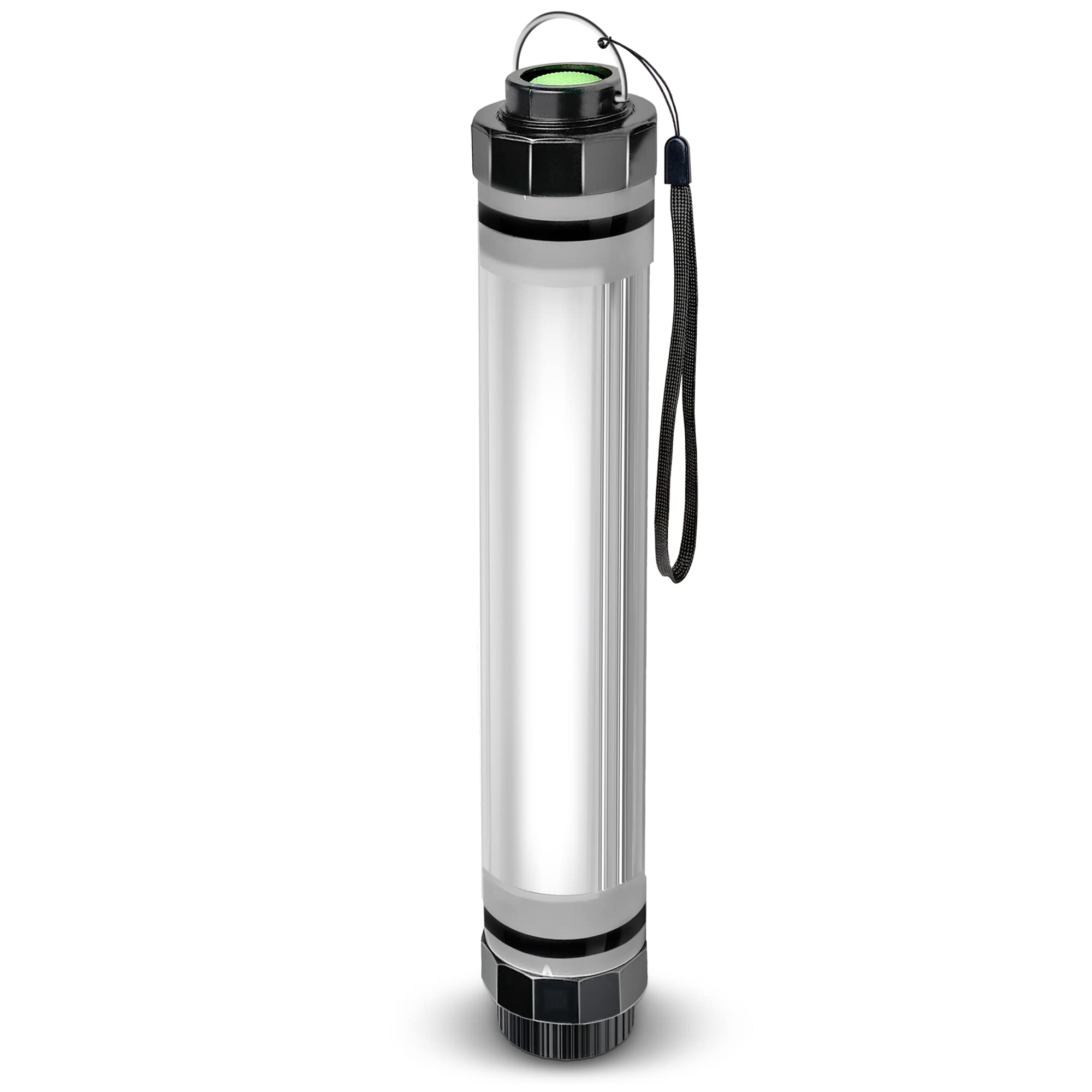 SunJack LightStick Camplight Standard – Waterproof Rechargeable Portable LED Flashlight with Power Bank Battery for Camping, Hiking, Backpacking, Swimming, Snorkeling, Boating, Emergency