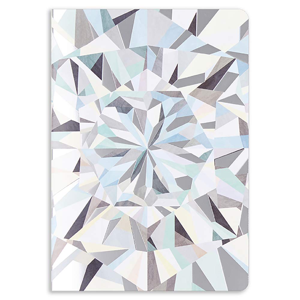 Erin Condren Designer Petite Journal with Dot Grid Pages - Neutral Kaleidoscope. Great for Drawing and Organizing Bullet Points, to Do Lists, Scheduling, and More