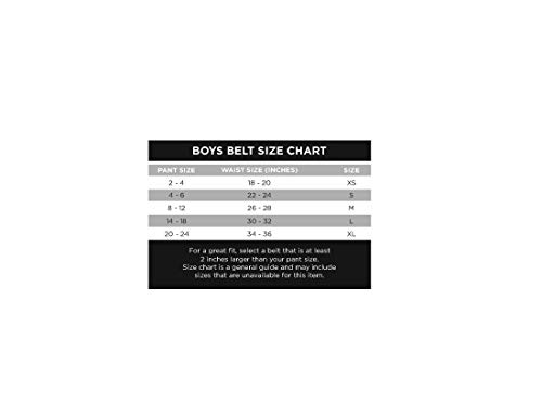 Dockers Big Boys' Braided Elastic-Web Stretch Belt, Black, Medium