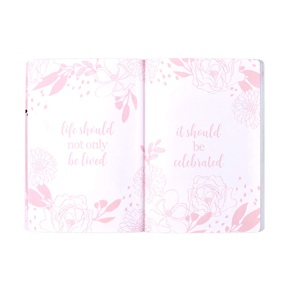 Erin Condren Designer Petite Planner - Moments to Remember Wedding Planner Notebook Design to Record Memories. Includes Sticker Sheet for Extra Customization